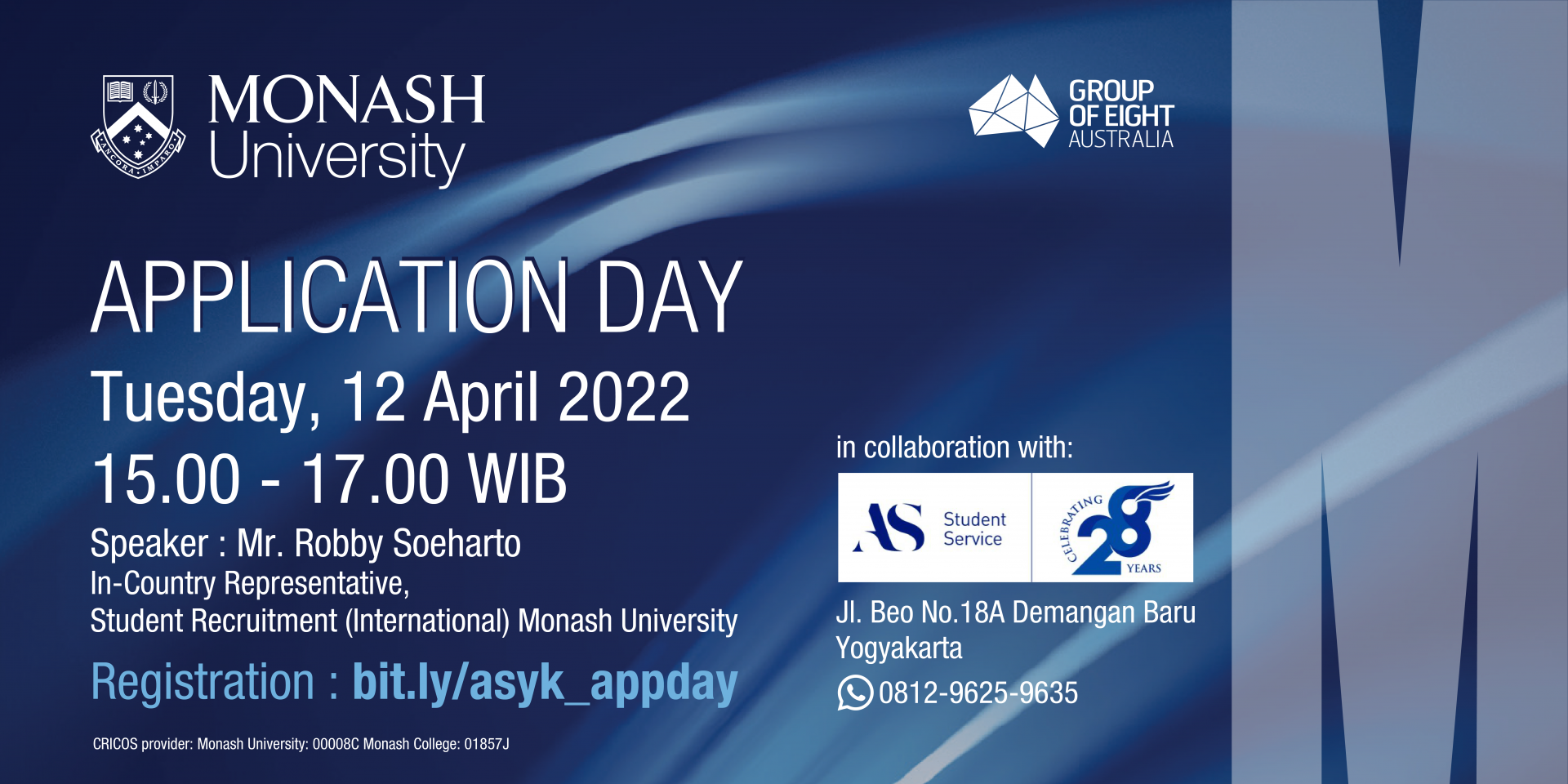 Monash Application Day | AS Student Service